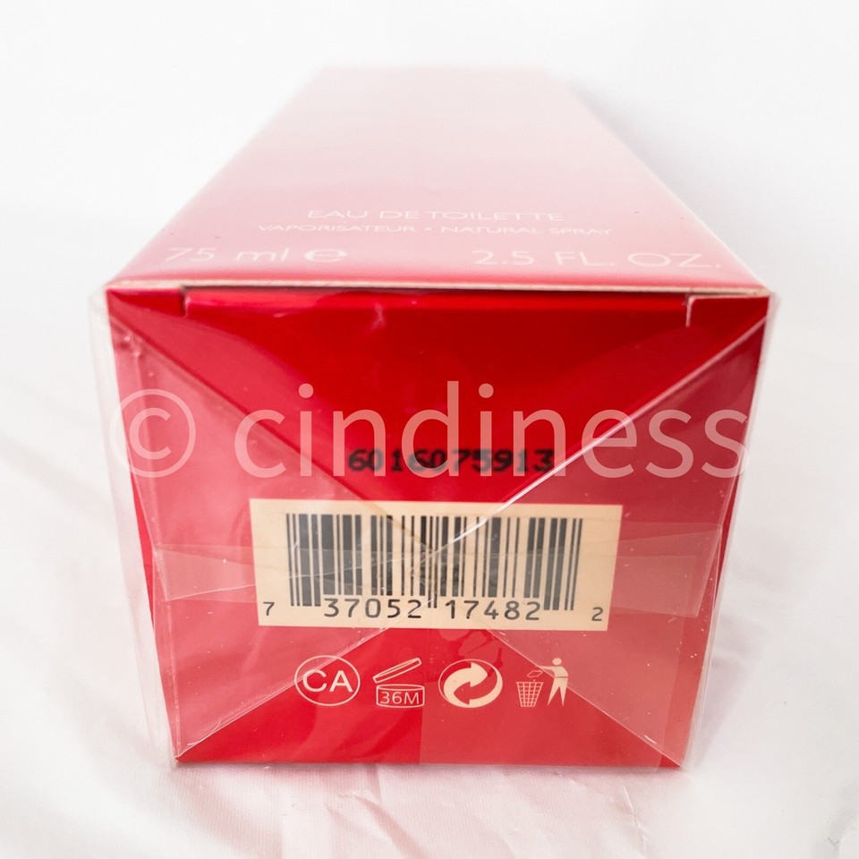 SEALED! Valentino Classic Red Box Woman 2.5 oz 75 ml Perfume EDT Spray ...