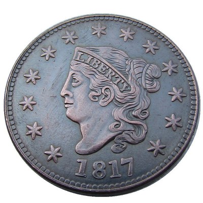 1817 Coronet Head Large Cents 1 cent coin-- | eBay