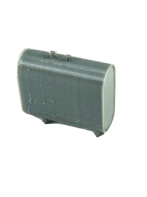 O Scale Model Railroad Scenery Heating Oil Tank Silver | eBay
