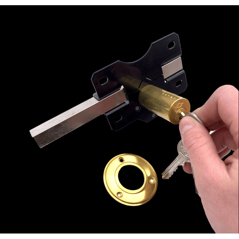 Garage Gate Lock Garden Security D/Long Throw Bolt 50mm & 70mm Lock ...