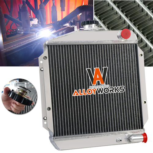 3 Row Core Tractor Radiator For Yanmar Diesel 3TNE74 119621-44500 3Cyl ...