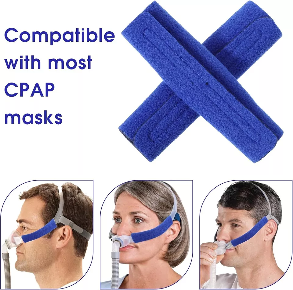 4Pcs Headgear CPAP Comfort Strap Covers Pads Prevent Face Mask Straps ...