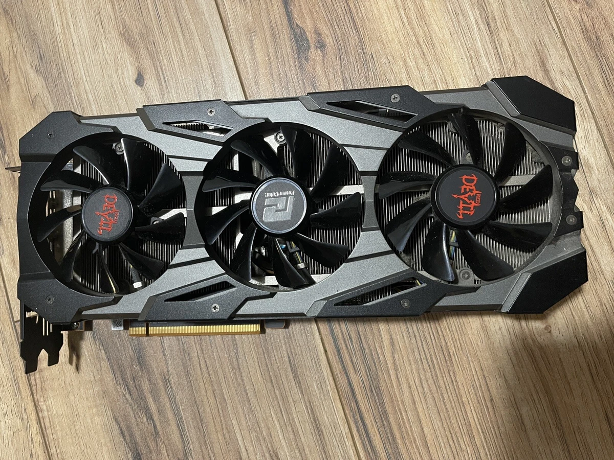 AMD Powercolor RX 5700 XT Red Devil GB Graphics Card Inox