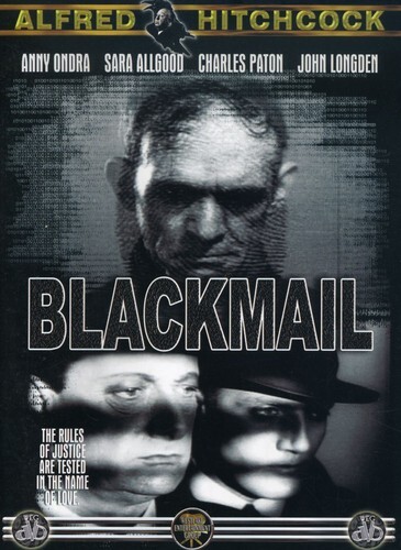 Blackmail (DVD, 1929) Alfred HITCHCOCK NEW, SEALED w/ Bonus Features Classic 798622309327| eBay
