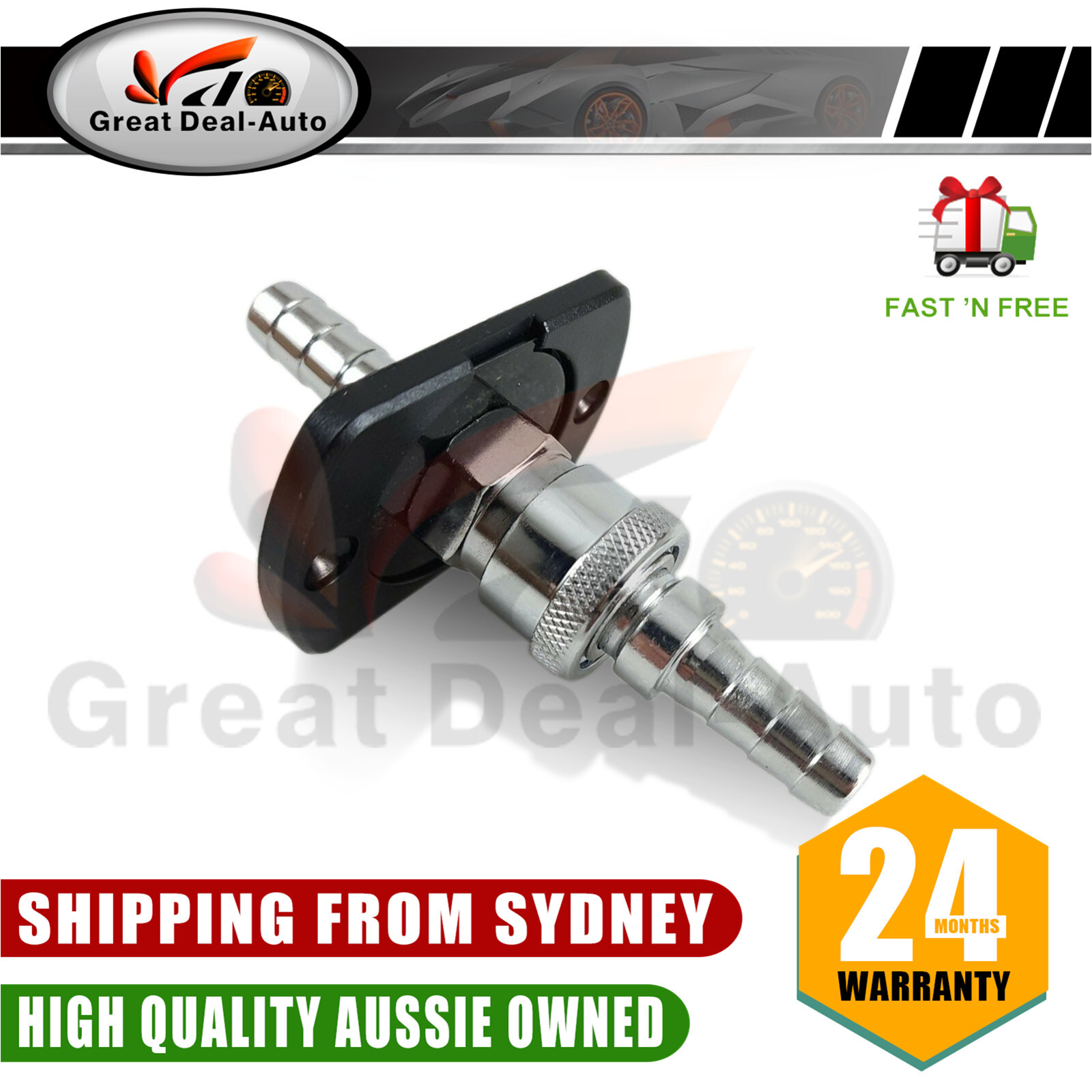 Flush Mount Air Fitting Kit - Male and Female Fittings for On Board Compressors | eBay Australia