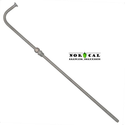 Jaybird 304 Stainless Steel Pass Through RACKING CANE .75" Tri Clover ...