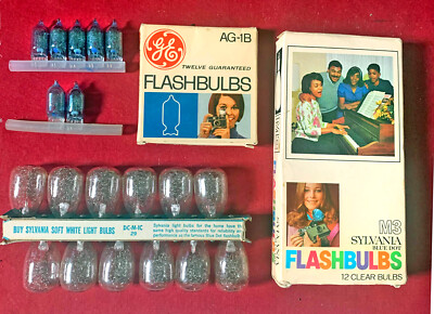 Vintage Flashbulbs AG1B and M3. | eBay