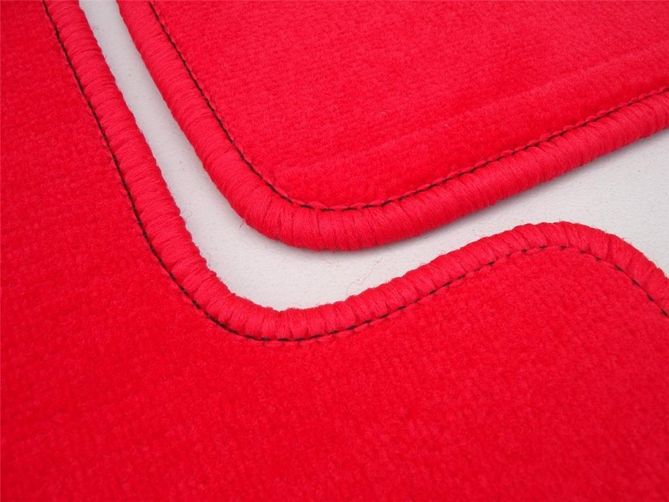 RED 93-97 HONDA DEL SOL 5PC SEMI CUSTOM FITMENT FLOOR MAT CARPET JDM ...