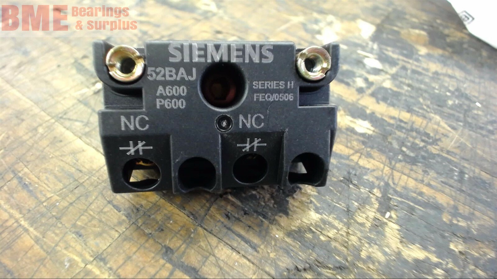 Siemens 52Baj 600 Volt Contact Block | eBay
