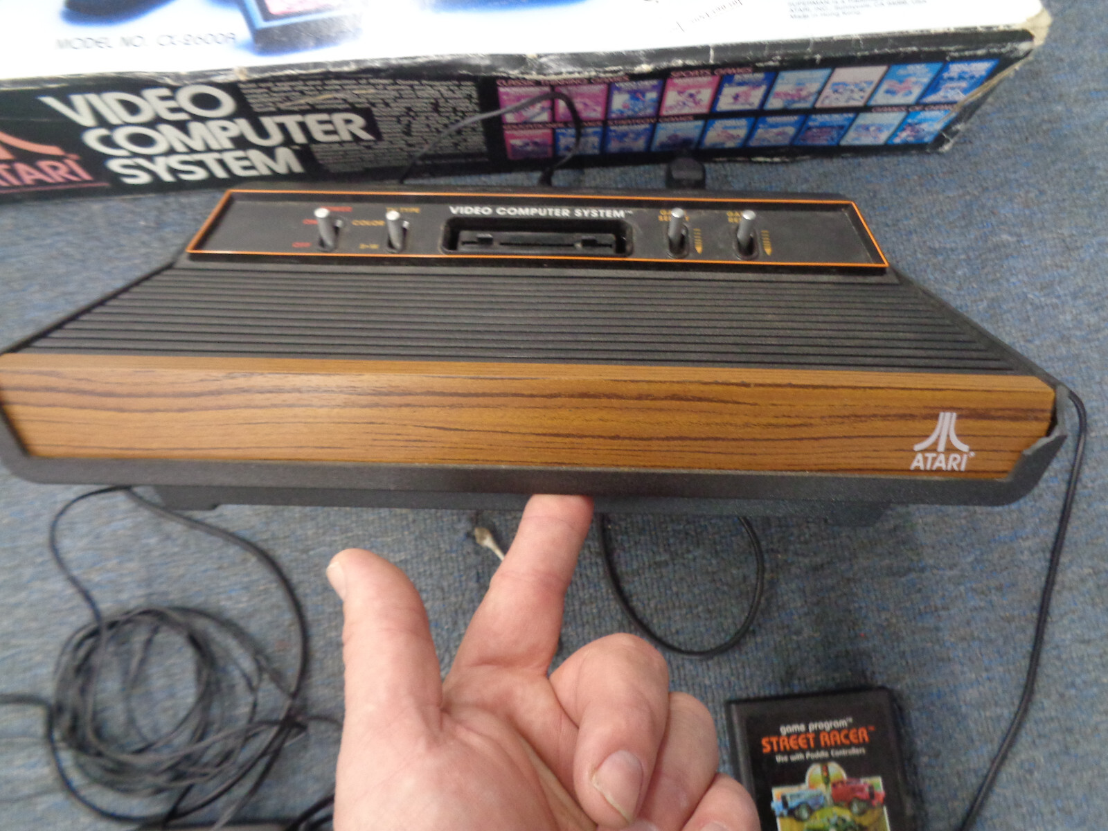 Vintage ATARI Video Computer System Complete with Box+ one controller ...