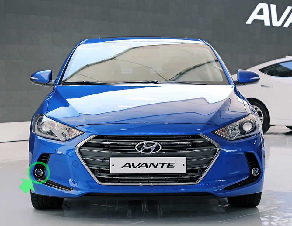 OEM 92202F2000 Fog Lamp Light Assy RH 1p For 2017 Hyundai Elantra ...