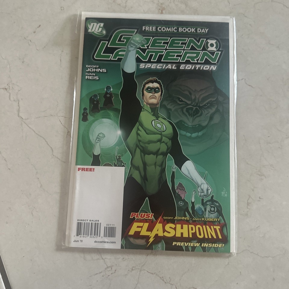 GREEN LANTERN SPECIAL EDITION FCBD Free Comic Book Day (Flashpoint preview) 2011 | eBay