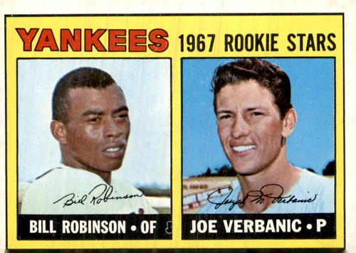 1968 Topps #199 A's 1968 Rookie Stars (Roberto Rodriguez / Darrell ...