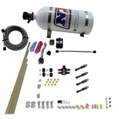 Nitrous Express Dry Direct Port Nitrous System, 4 Cylinder 93046-10 | eBay