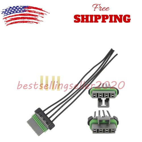 12129565 Blower Motor Resistor Connector Pigtail Harness Fits ...