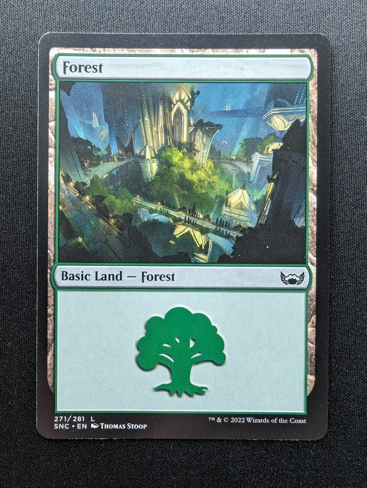 Magic the Gathering FOREST Streets of New Capenna #271 | eBay