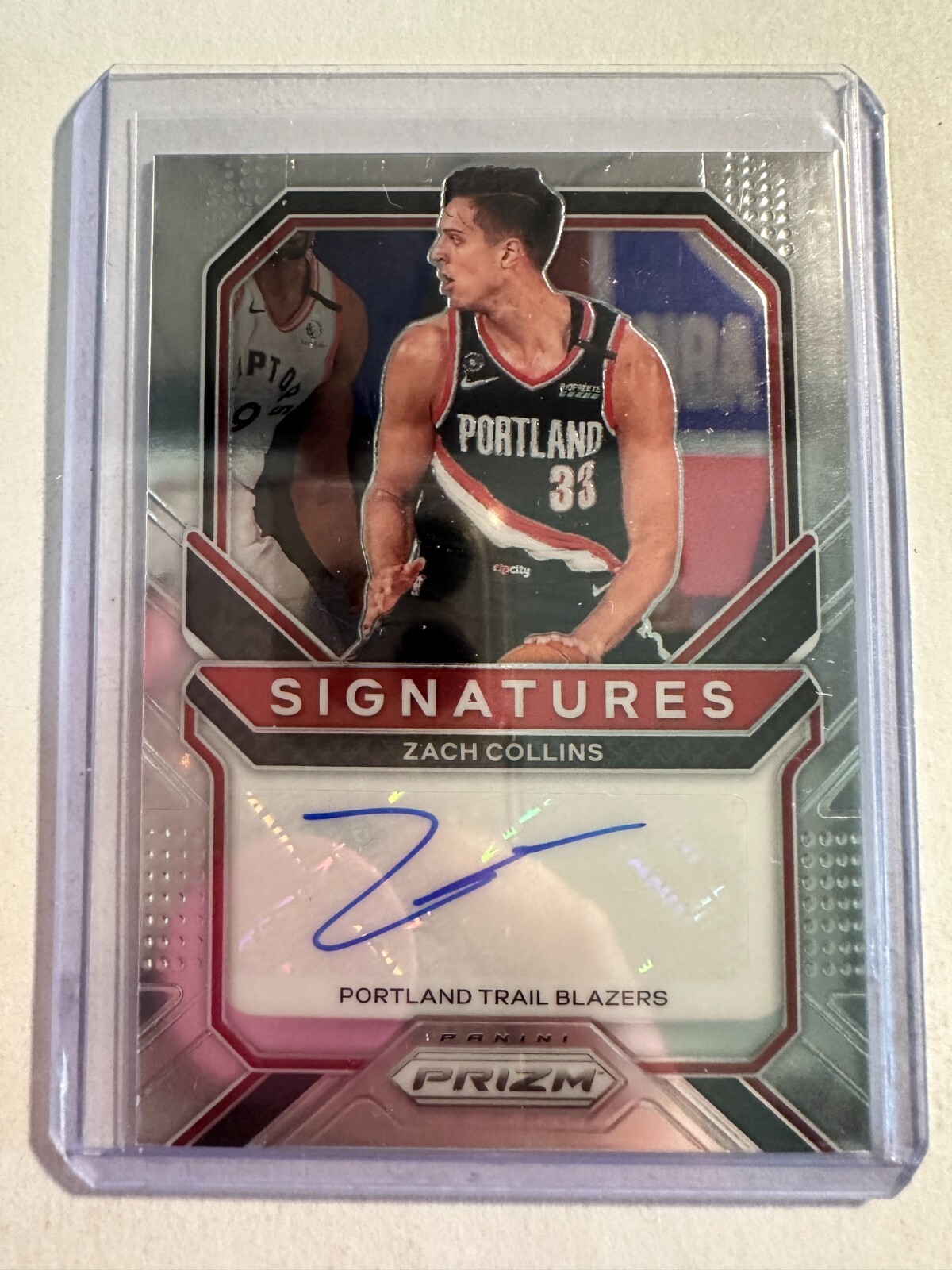 K81,642 - 2020-21 Panini Prizm Signatures #24 Zach Collins Auto | eBay