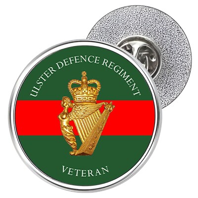 UDR CGC Veteran Metal Lapel Pin Badge 25mm (Ulster Defence Regiment ...