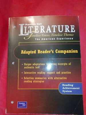 Literature : Timeless Voices, Timeless Themes Adapted Reader's ...