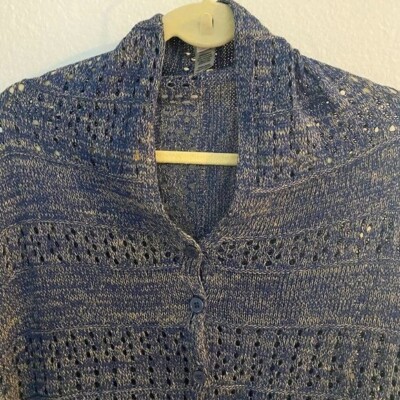 LuLaRoe Knit Poncho Mimi Sweater ~ Navy Blue ~ One Size ~ Fall Season ...