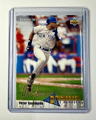 1993 Upper Deck Gold Hologram #470 Bernie Williams Baseball Card New ...