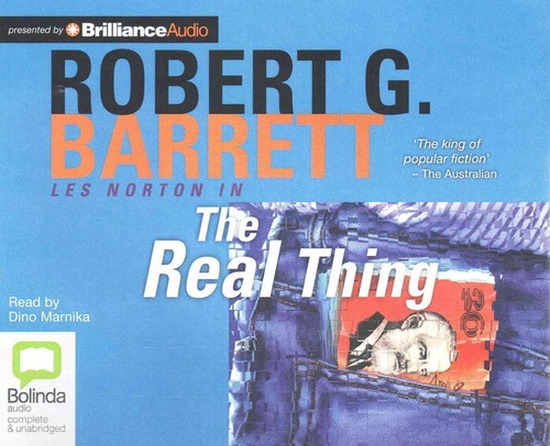 The Real Thing by Robert G. Barrett (English) Compact Disc Book | eBay