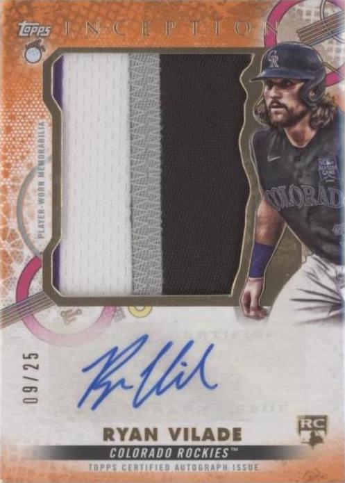 2022 Topps Inception - Inception Autograph Jumbo Patch Orange #IAJP-RVI ...