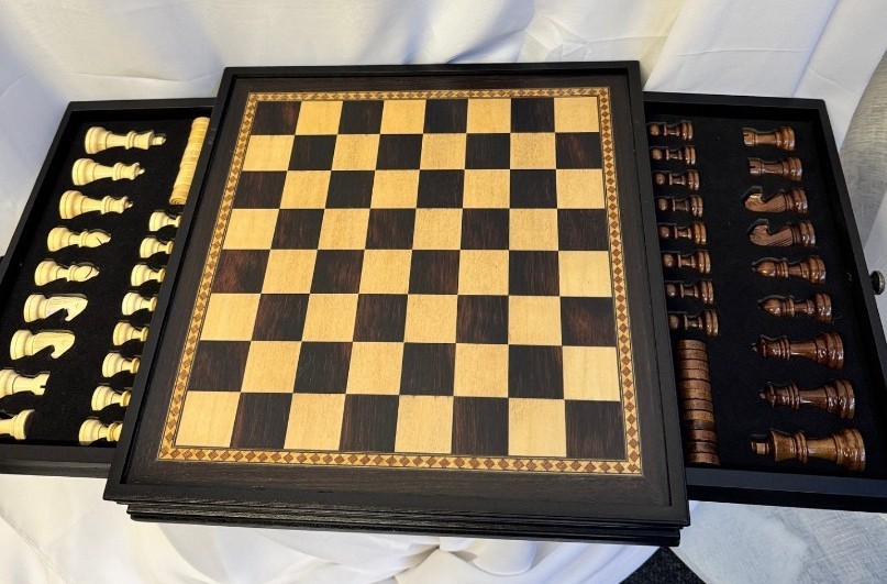 PERADIX Brand New Magnetic Chess Set and Checkers Set With Board- CG ...