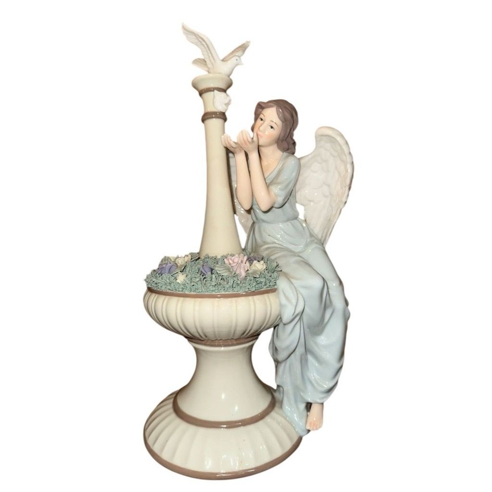Grandeur Noel 2002 Porcelain Angel Figurine Collector's Edition Vtg ...
