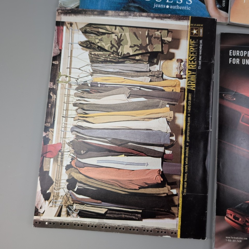 FHM Magazine Lot 6 Issues 2001-2005 (US) Mar01,Jun01,Oct02,Aug03,Sept03 ...