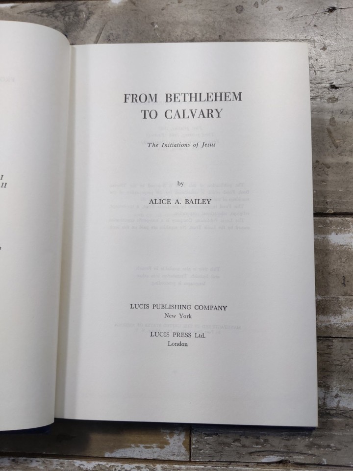 1974 Vintage Religious Book “From Bethlehem to Calvary” | eBay