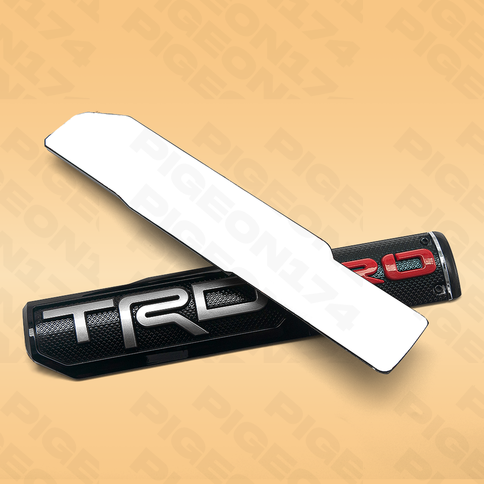 Fender Door Badge For Tacoma Tundra Pro Emblem Universal 3D Sticker ...