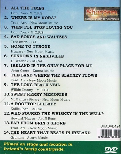 GENE STUART Brand New DVD "ALL THE TIMES" Irish Country Music | eBay ...