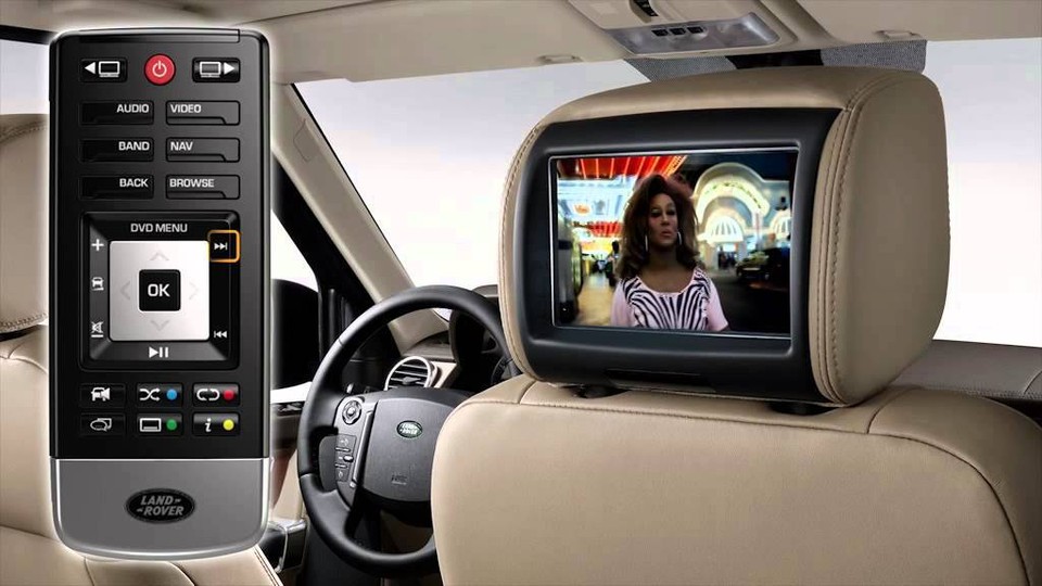 2015 2016 2017 Land Rover Discovery Sport Rear DVD Entertainment Remote ...