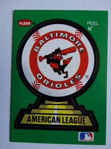 1988 Fleer Baseball Team Stickers Baseball Cards Complete Your Set You ...