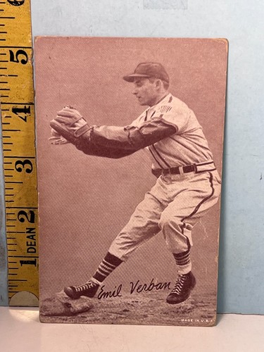 1947-66 Exhibits Baseball Cards: Emil Verban | eBay
