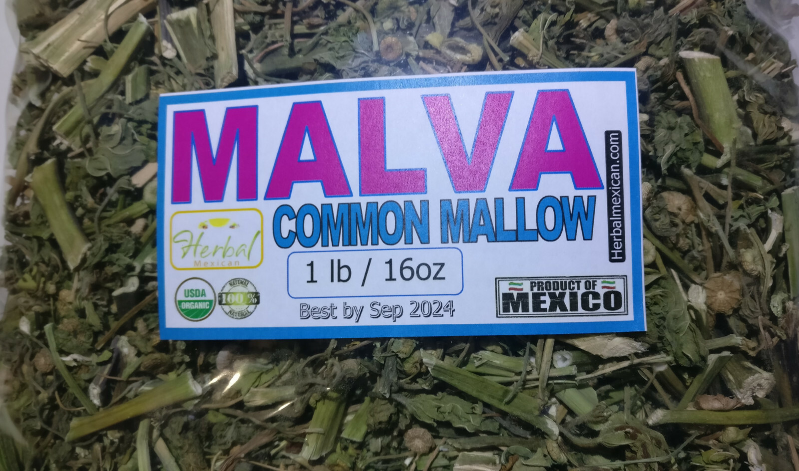Malva,Hierba Malva,Mallow herbs/tea,organic mallow,Malva grande, common ...