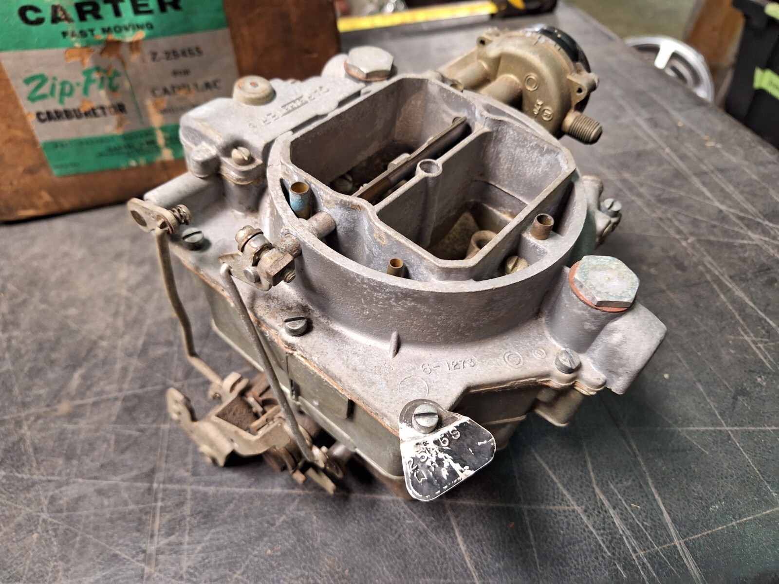 1956 Cadillac WCFB 4 Barrel Carter Carburetor Carb 1x4 2545S New In The ...