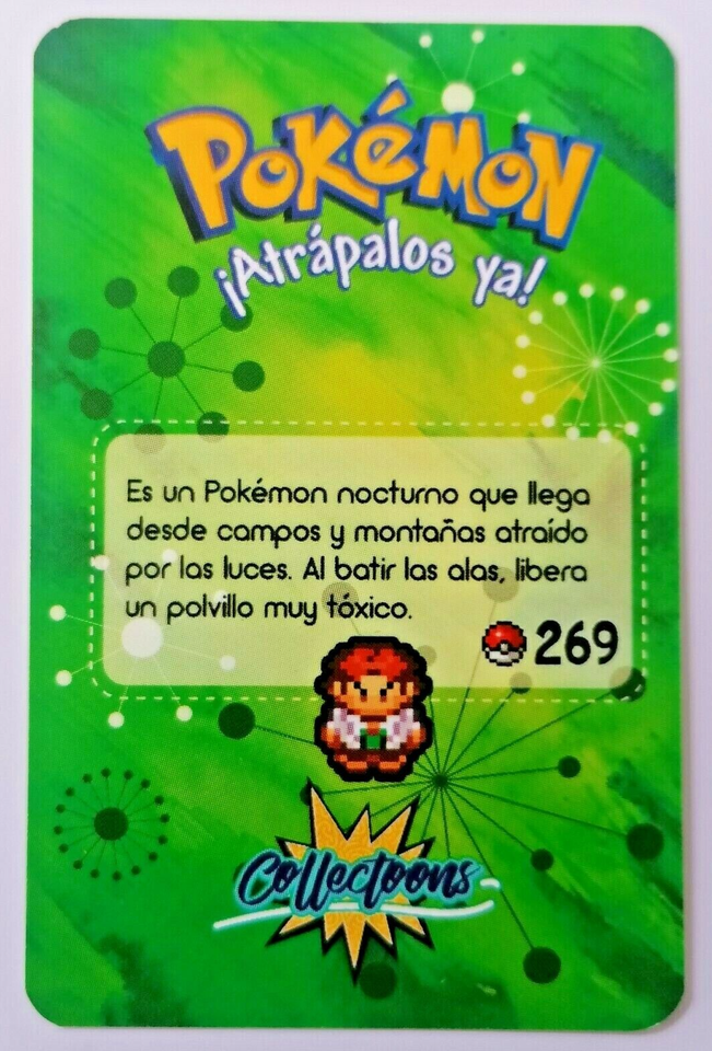 CARD POKEMON DKV VOL. III #269 DUSTOX 2020 Hoenn PERU South America ...