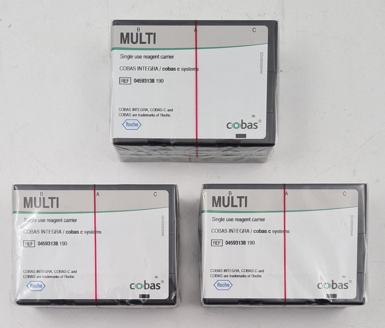 [LOT 3] NEW - ROCHE COBAS C INTEGRA Reagent Carrier MULTI 04593138 190 ...