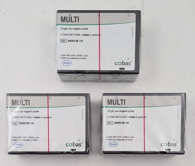 [LOT 3] NEW - ROCHE COBAS C INTEGRA Reagent Carrier MULTI 04593138 190 ...