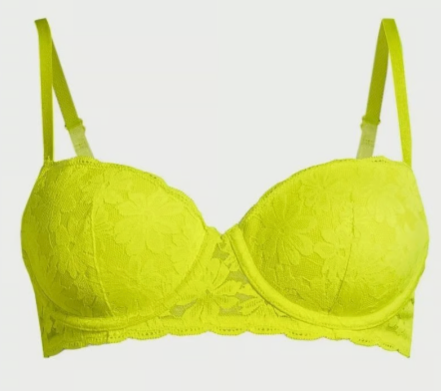 38 C Balconette Bra Yellow featuring “Sugarcup” NWT | eBay