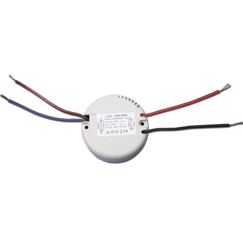 LED Transformator RUND 12V 1A 12W Trafo Treiber LEDs | eBay.de