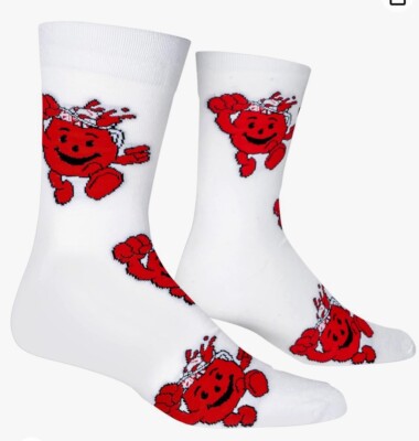 Odd Sox Kool-Aid Novelty Crazy Socks Gift Mens Size 6-12 Crew | eBay