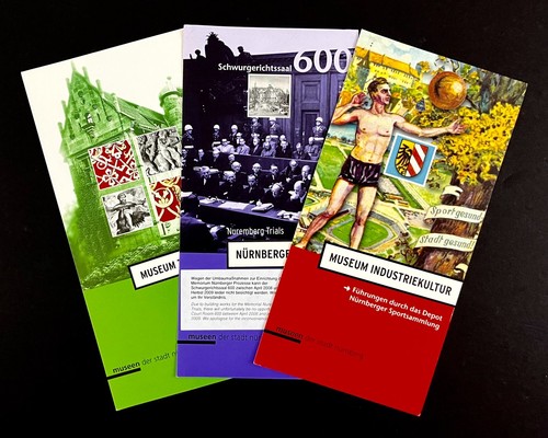 2000s Nuremberg Germany Trials WWII Museums Historic Sites Travel Flyer ...