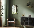 Arched Mirror Long Boho Modern Wall Mirror Semi-oval Bedroom Livingroom ...