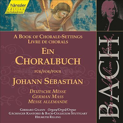 Choralbuch Für Johann Sebastian Bach: Deutsche Messe by Helmuth Rilling ...