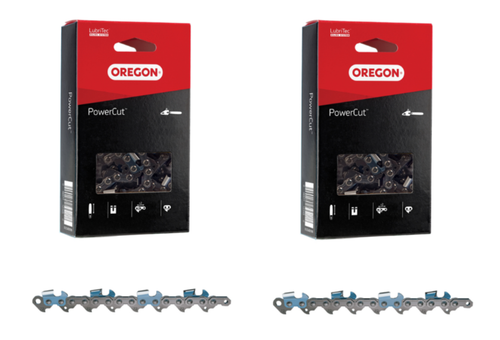 Oregon Square Ground Chisel Saw Chains 3/8 Pitch .050 Gauge 105 DL ...