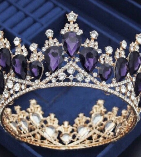 Purple And Gold Crown