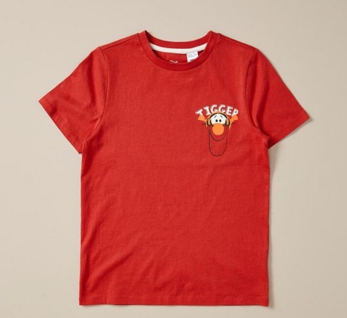 Disney Tigger Red & White T-Shirt & Shorts Pyjama Set children Size 10 ...